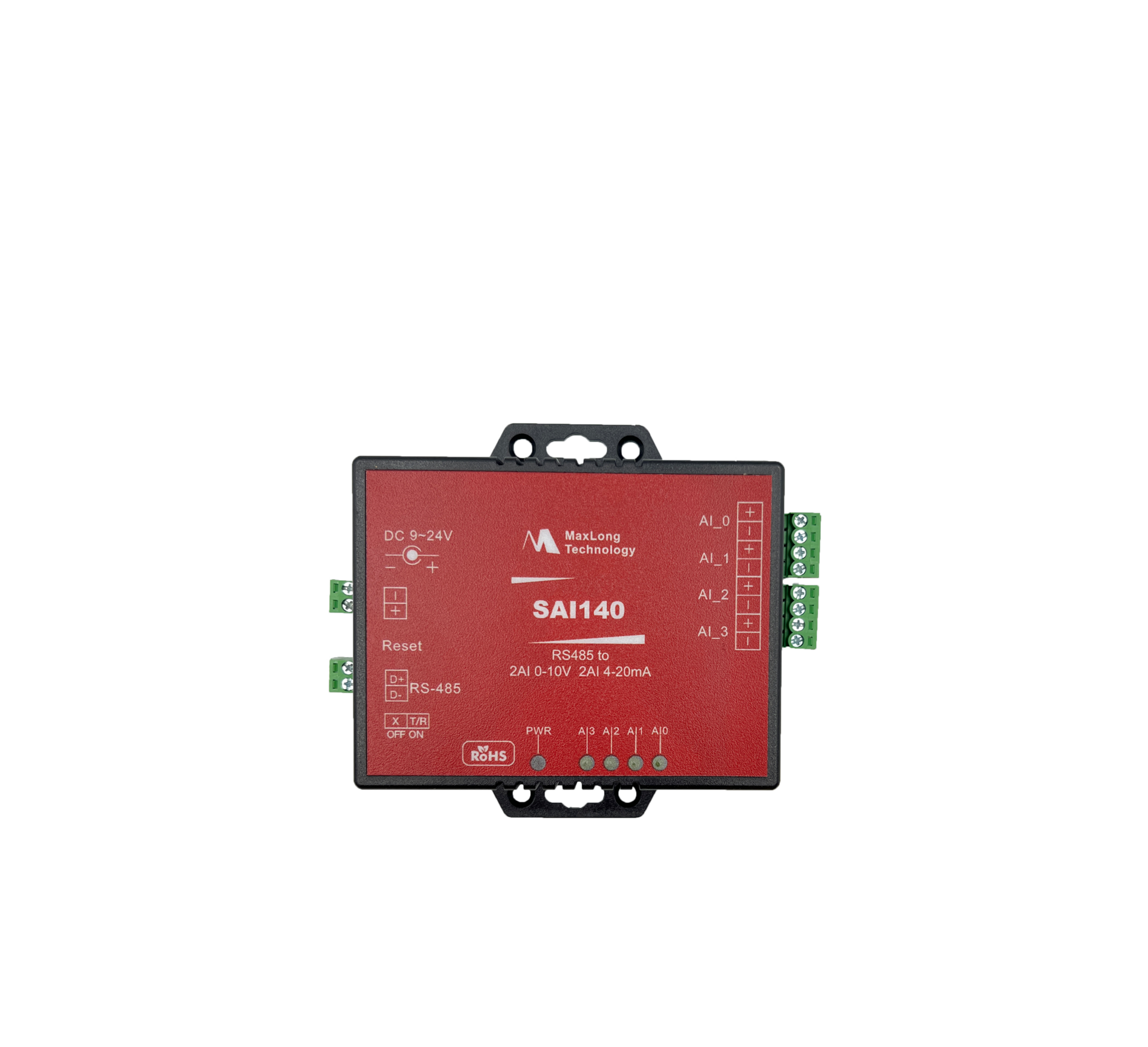 SAI140 – Analog Input Modbus Gateway - MaxLong Technology Co., Ltd.